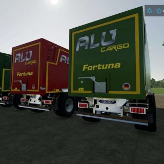 Fortuna Alu Cargo 300 v1.0 FS22 Mod | Farming Simulator 22 Mod