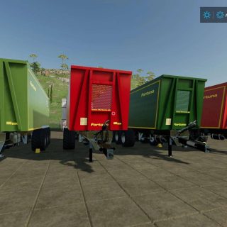 Fortuna Alu Cargo 300 v1.0 FS22 Mod | Farming Simulator 22 Mod