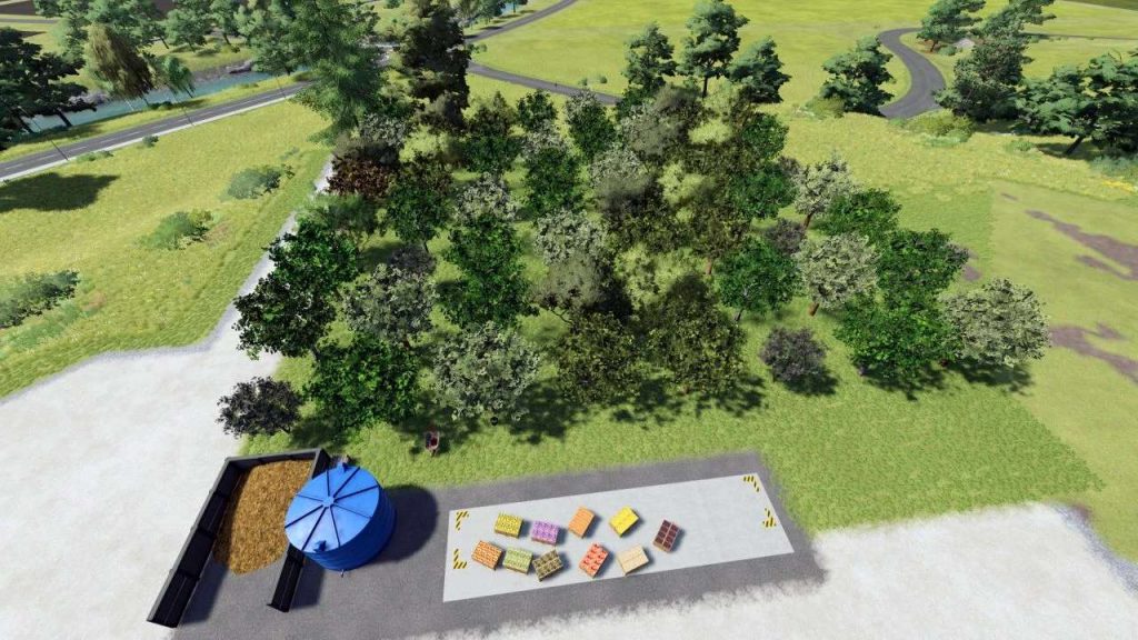 Fruit Orchard v1.0 FS22 Mod | Farming Simulator 22 Mod
