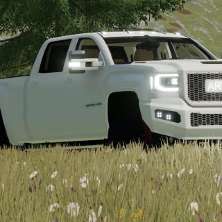 FS22 2017 GMC Sierra 2500HD v1.0 FS22 Mod | Farming Simulator 22 Mod