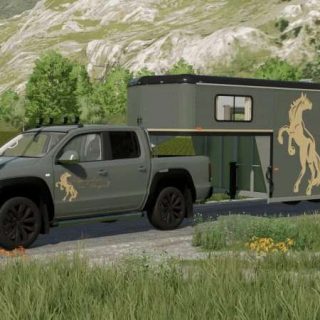 4star horsetrailer v1.0 FS22 Mod | Farming Simulator 22 Mod