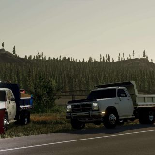 Dodge W250 Dump v1.0 FS22 Mod | Farming Simulator 22 Mod