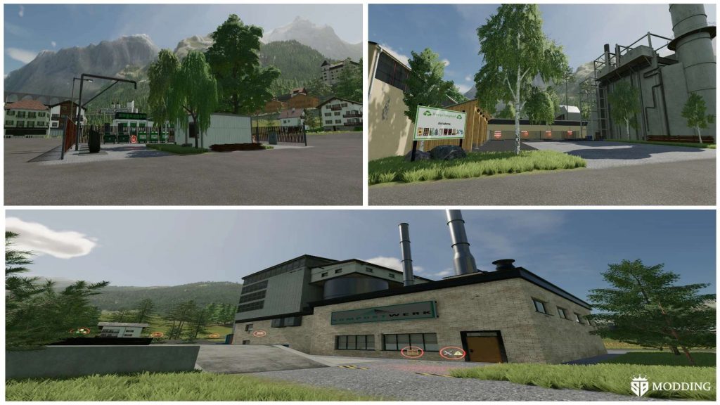 Garbage collection point v1.0 FS22 Mod | Farming Simulator 22 Mod