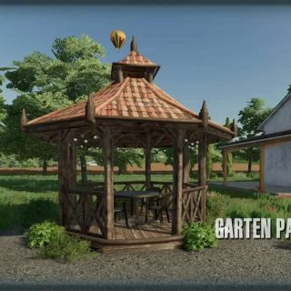 Garden Pavilion v1.0 FS22 Mod | Farming Simulator 22 Mod