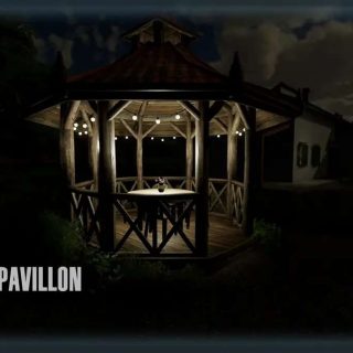 Garden Pavilion v1.0 FS22 Mod | Farming Simulator 22 Mod