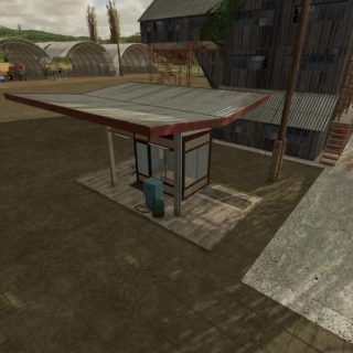 Gas Station v1.0 FS22 Mod | Farming Simulator 22 Mod