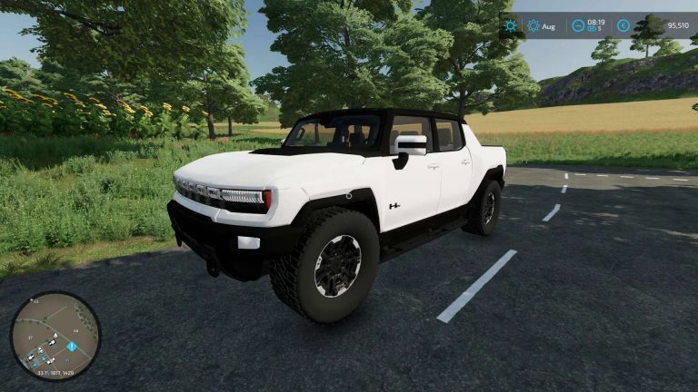 GMC Hummer v1.0 FS22 Mod | Farming Simulator 22 Mod