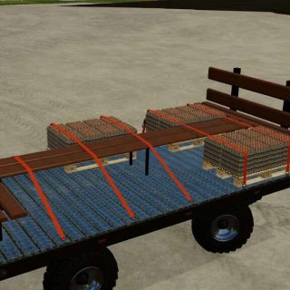 Hay Wagon With Seats v1.0.1 FS22 Mod | Farming Simulator 22 Mod