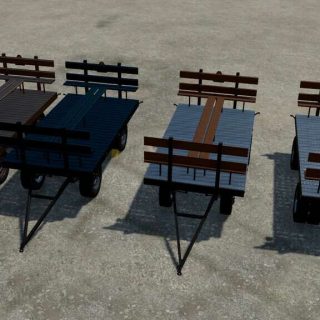 Hay Wagon With Seats v1.0.1 FS22 Mod | Farming Simulator 22 Mod