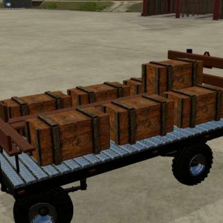 Hay Wagon With Seats v1.0.1 FS22 Mod | Farming Simulator 22 Mod