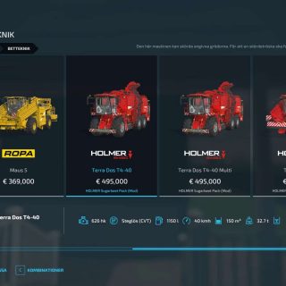 Holmer Sugarbeet Pack Multifruit v1.5 FS22 Mod | Farming Simulator 22 Mod