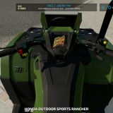 HONDA RANCHER v1.0 FS22 Mod | Farming Simulator 22 Mod