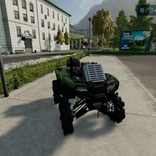 HONDA RANCHER v1.0 FS22 Mod | Farming Simulator 22 Mod