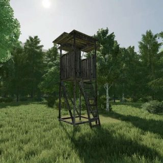 Hunting Pulpit v1.0 FS22 Mod | Farming Simulator 22 Mod