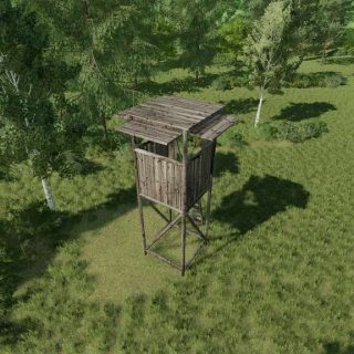 Hunting Pulpit v1.0 FS22 Mod | Farming Simulator 22 Mod