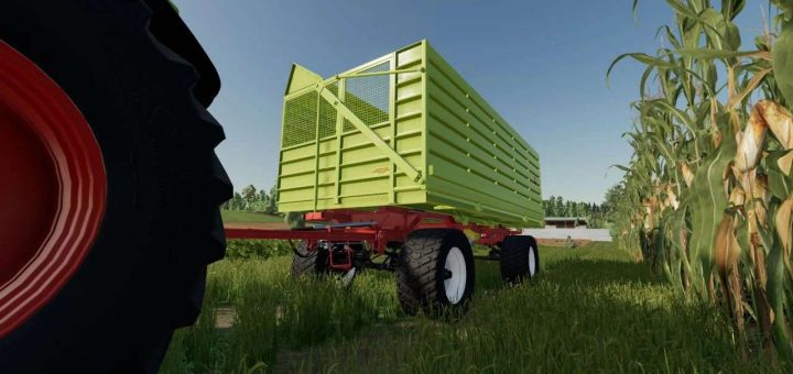 Maurer 42FT Grain Hopper v1.0 FS22 - Farming Simulator 22 Mod | FS22 mod