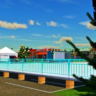 Ice skating rink v1.0 FS22 Mod | Farming Simulator 22 Mod