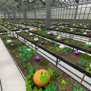 Industrial Greenhouse v3.1 FS22 Mod | Farming Simulator 22 Mod