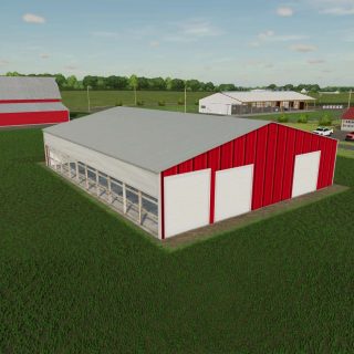 JMF Freestall Barn v1.0 FS22 Mod | Farming Simulator 22 Mod
