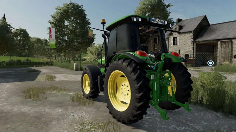 John Deere 5105M v1.0 FS22 Mod | Farming Simulator 22 Mod