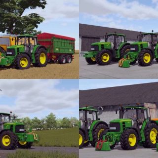 John Deere 7030 Series MM v1.0 FS22 Mod | Farming Simulator 22 Mod
