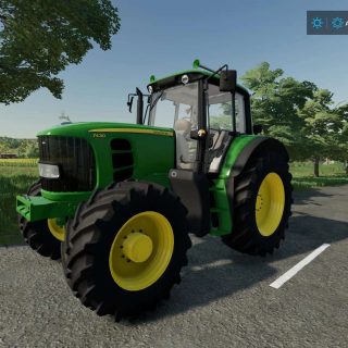 John Deere 7530 Edited v1.0 FS22 Mod | Farming Simulator 22 Mod