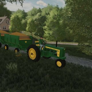 John Deere Barge Box v1.0 FS22 Mod | Farming Simulator 22 Mod