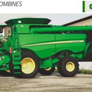 John Deere S700 Series Combines v1.0 FS22 Mod | Farming Simulator 22 Mod
