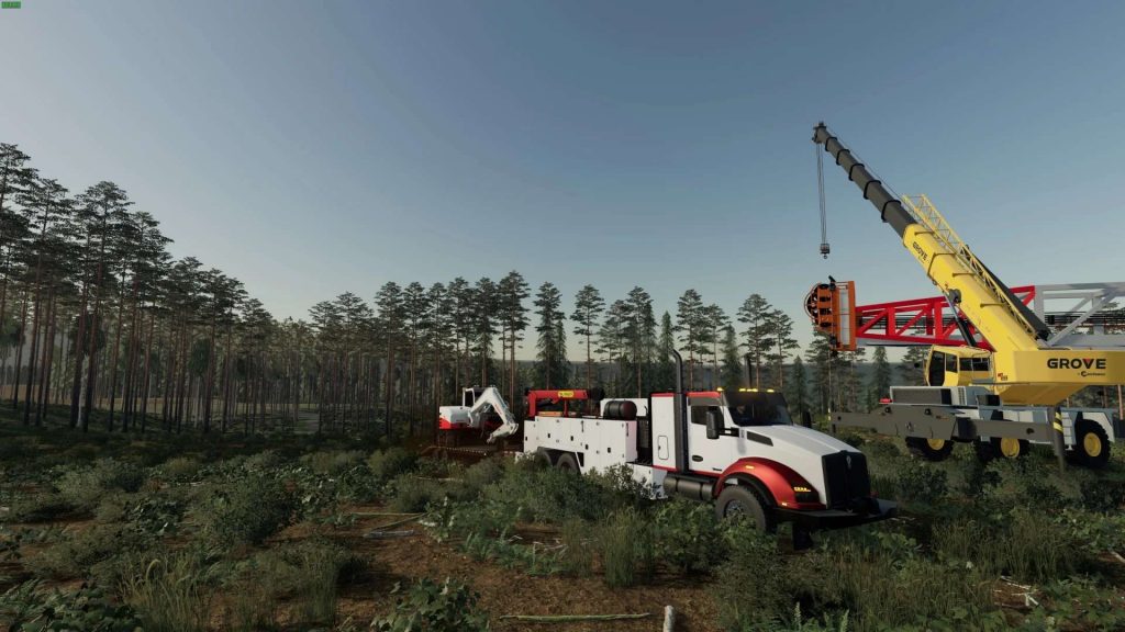 Kenworth T880 Service Truck v1.0 FS22 Mod | Farming Simulator 22 Mod