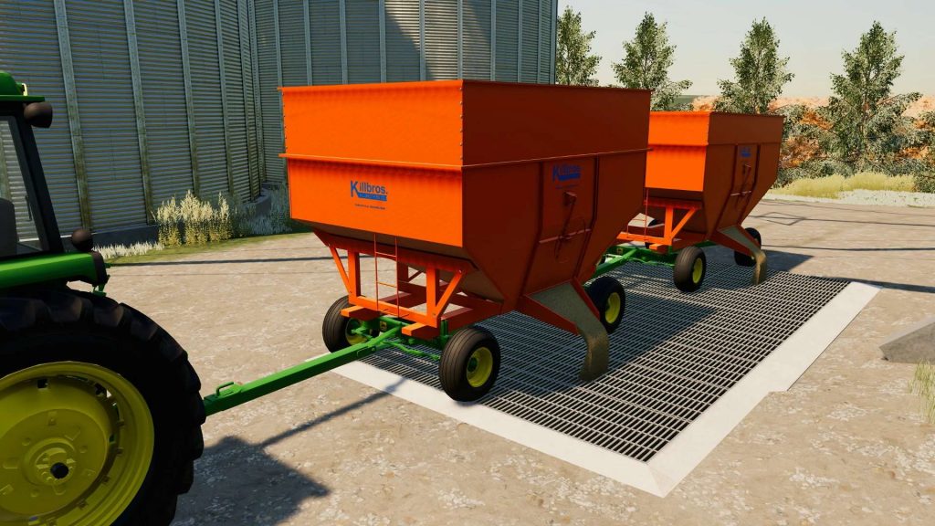 Killbros 300 Series Gravity Wagons v1.0 FS22 Mod | Farming Simulator 22 Mod