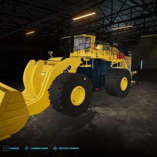 Komatsu WA-1800 v1.0 FS22 Mod | Farming Simulator 22 Mod