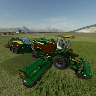 Krone Big Pack 1290HDPVC 100M v1.0.6.3 FS22 Mod | Farming Simulator 22 Mod