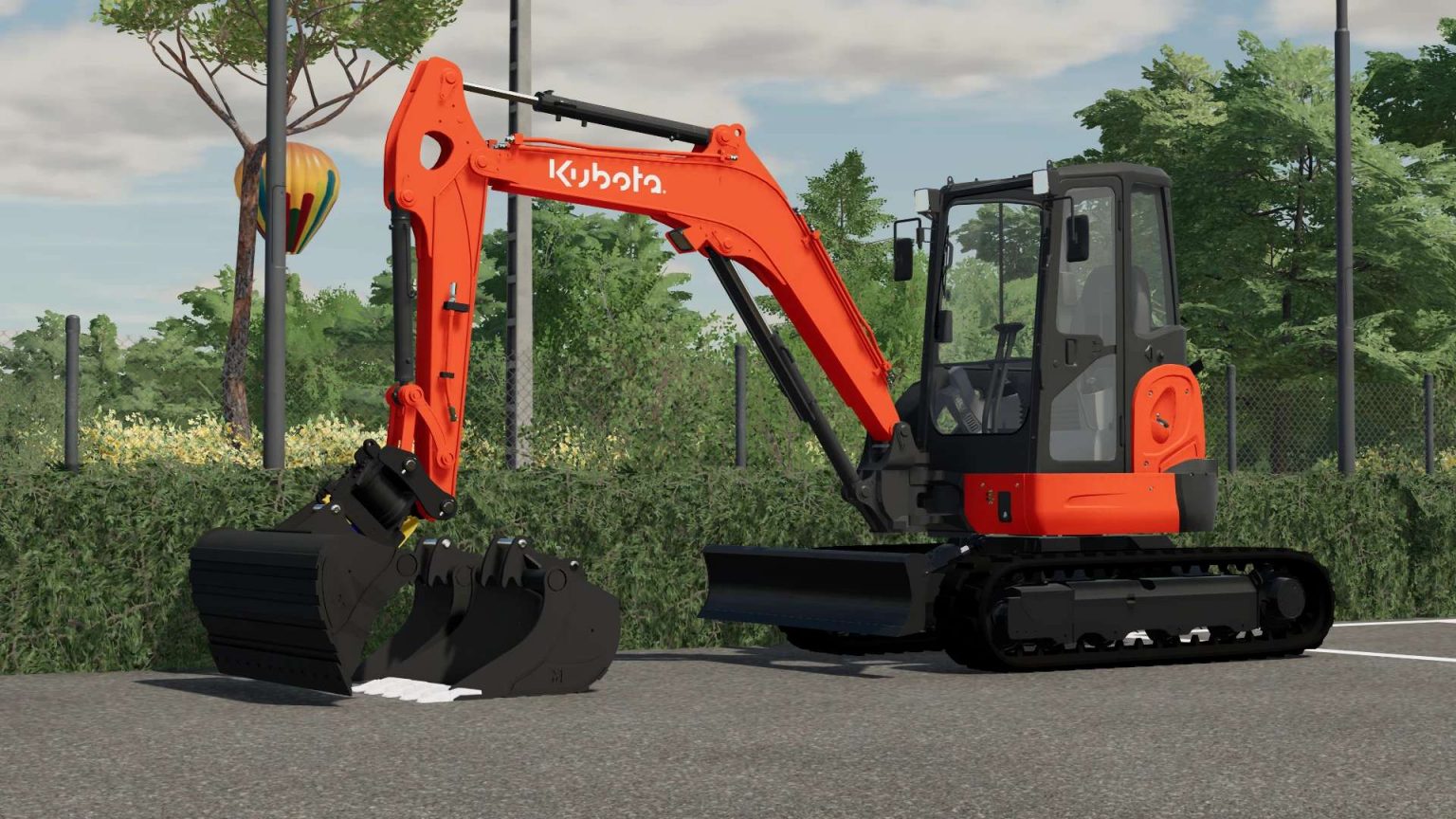 Kubota U48 v1.0 FS22 Mod | Farming Simulator 22 Mod