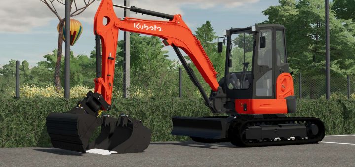 Kubota U48 Mods | Farming Simulator 22 Mods