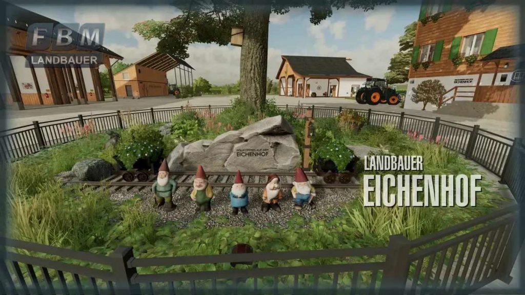Landbauer Eichenhof v1.0 FS22 Mod | Farming Simulator 22 Mod