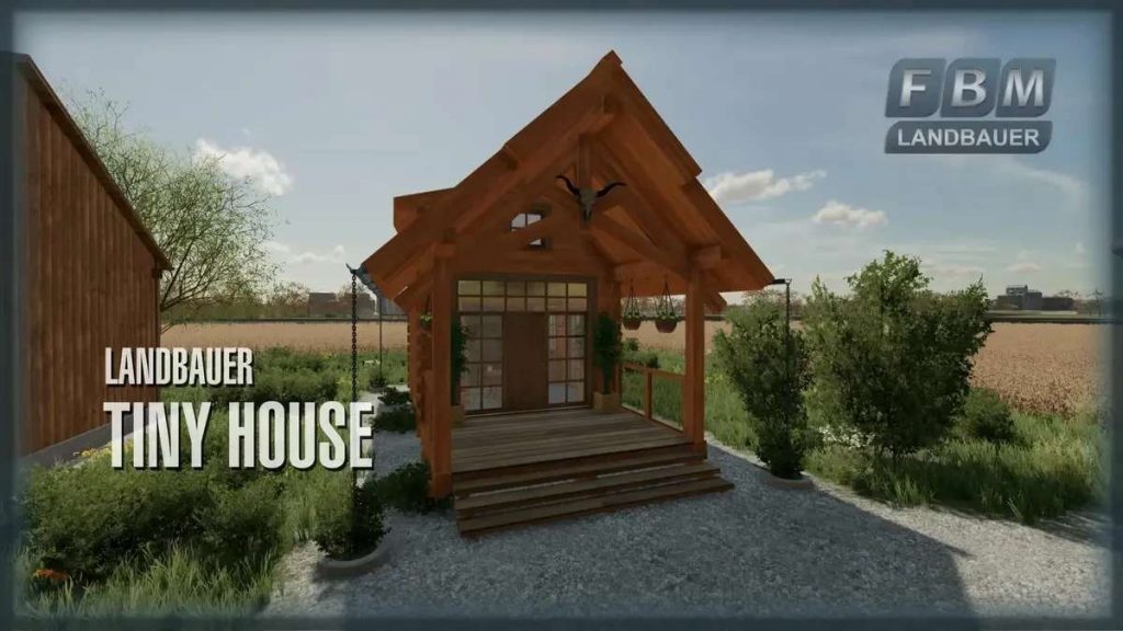 Landbauer Tiny House v1.0 FS22 Mod | Farming Simulator 22 Mod