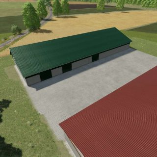 Large warehouse hall v1.0 FS22 Mod | Farming Simulator 22 Mod
