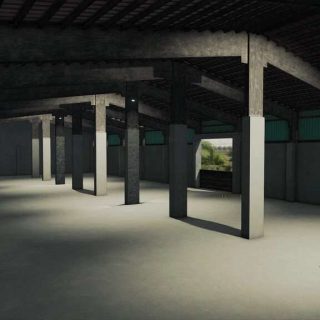 Large Warehouse v1.0 FS22 Mod | Farming Simulator 22 Mod