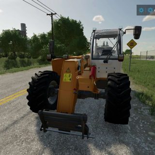 Liebherr TL436 strobes added v1.0 FS22 Mod | Farming Simulator 22 Mod
