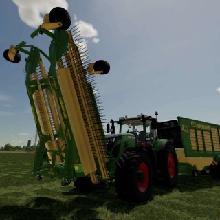Lizard Front Windrower v2.0 FS22 Mod | Farming Simulator 22 Mod