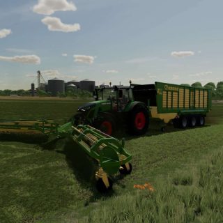 Lizard Front Windrower v2.0 FS22 Mod | Farming Simulator 22 Mod