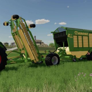 Lizard Trailed Windrower v1.0 FS22 Mod | Farming Simulator 22 Mod