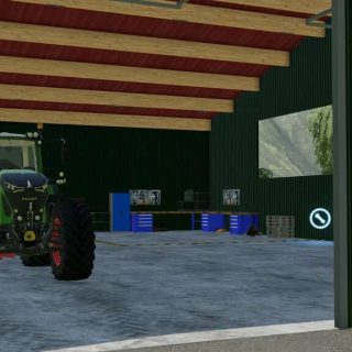 Machineshed With Workshop v1.0 FS22 Mod | Farming Simulator 22 Mod