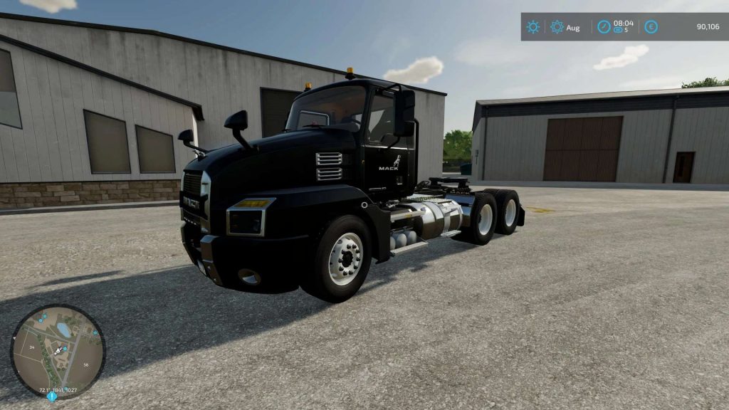 Mack Anthem 6x4 Mod Edition v1.0.0.1 FS22 Mod | Farming Simulator 22 Mod