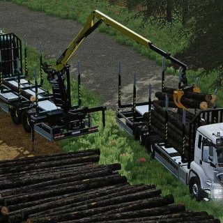 MAN TGS Shortwood Pack v2.0 FS22 Mod | Farming Simulator 22 Mod