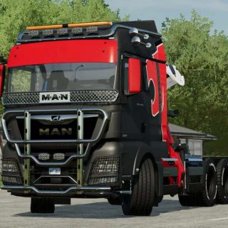 MAN TGX Forest Semi-Truck v2.0.0.1 FS22 Mod | Farming Simulator 22 Mod