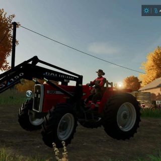 Massey Fergunson 390 v1.1 FS22 Mod | Farming Simulator 22 Mod