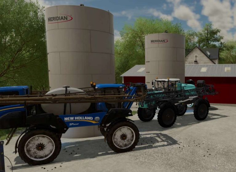 Meridian Liquid Storage Tank v1.0 FS22 Mod | Farming Simulator 22 Mod