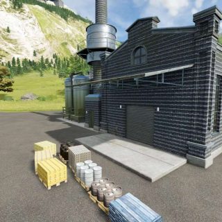 Metal Products Factory V1.0 FS22 Mod | Farming Simulator 22 Mod