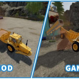 Mineshaft Fills Vehicles v1.0 FS22 Mod | Farming Simulator 22 Mod